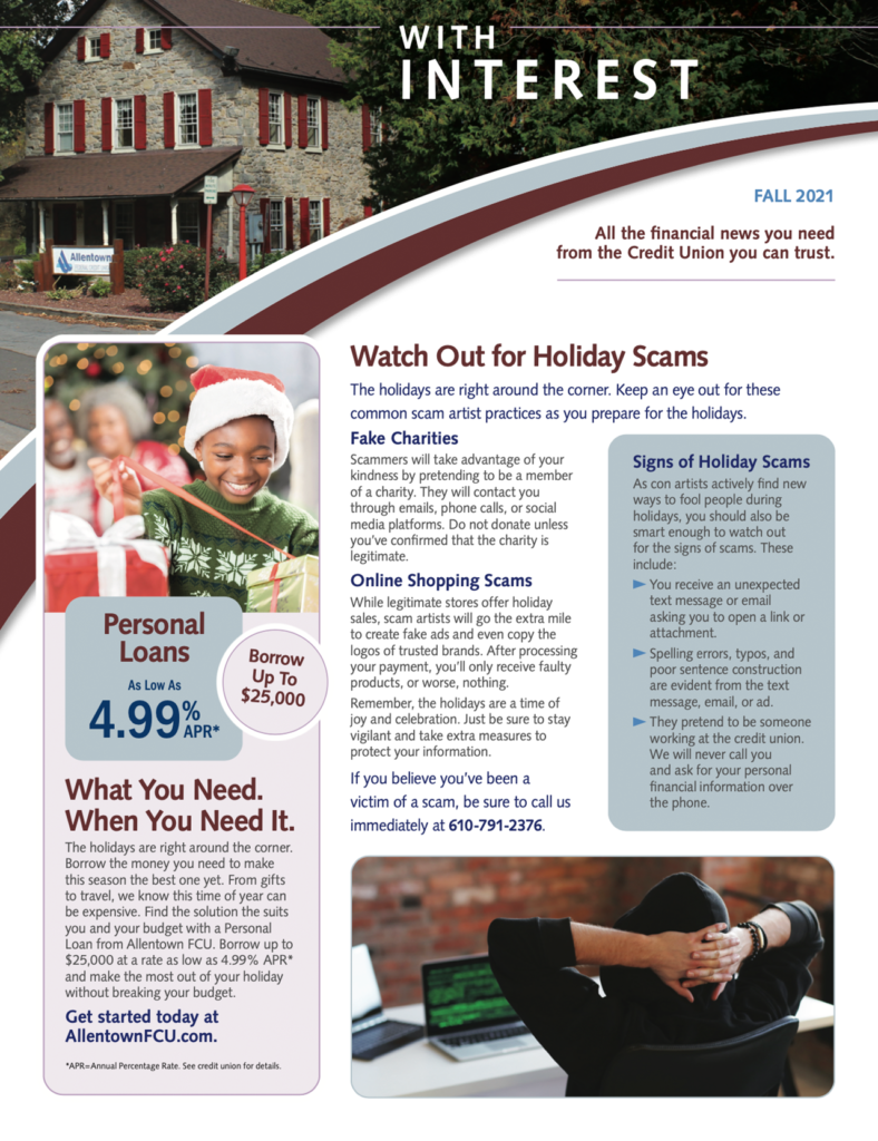 Newsletters – Allentown Federal Credit Union
